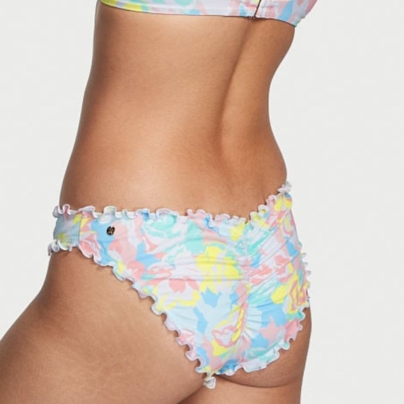 Victorias Secret Swim Victorias Secret Ruffle Cheeky Swim Bikini